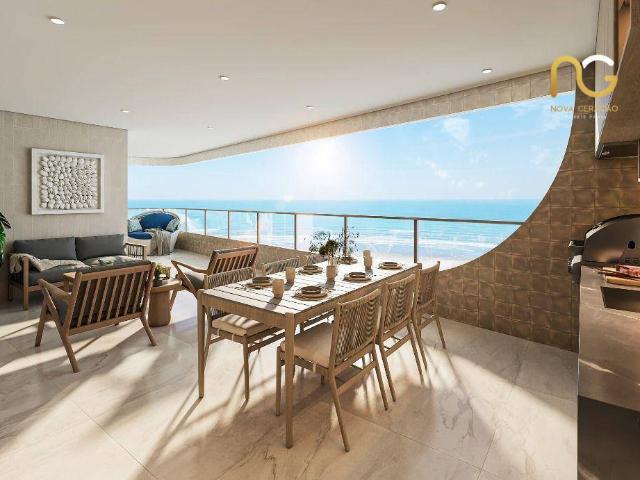 Apartamento em Campo da Aviação, Praia Grande/SP de 124m² 3 quartos à venda por R$ 1.244.900,00