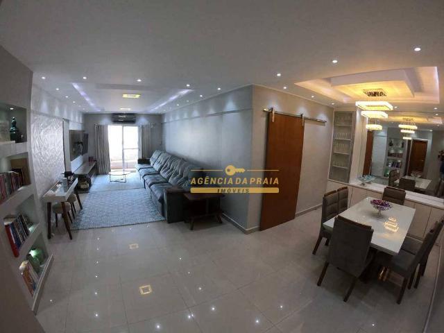 Apartamento em Campo da Aviação, Praia Grande/SP de 136m² 3 quartos à venda por R$ 1.019.900,00