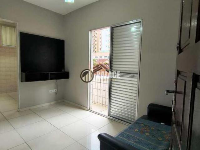 Apartamento em Campo da Aviação, Praia Grande/SP de 40m² 1 quartos à venda por R$ 245.000,00