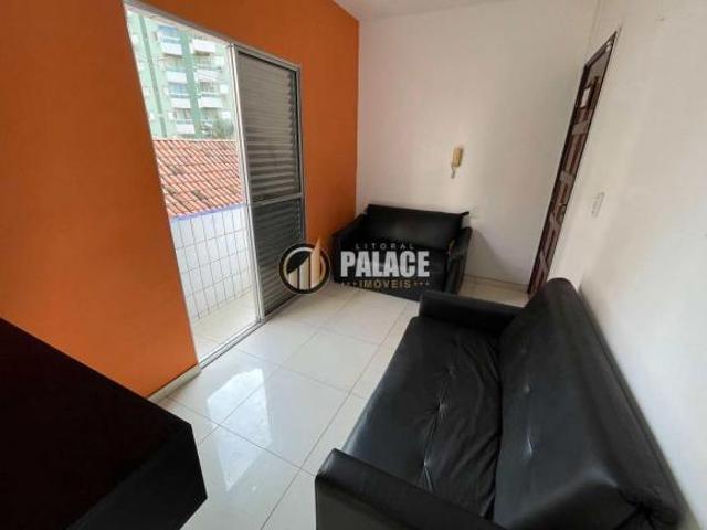 Apartamento em Campo da Aviação, Praia Grande/SP de 40m² 1 quartos à venda por R$ 249.000,00