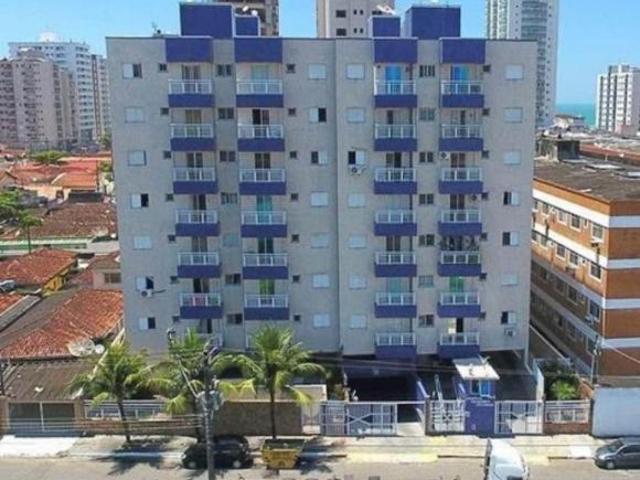 Apartamento em Campo da Aviação, Praia Grande/SP de 40m² 1 quartos à venda por R$ 296.000,00