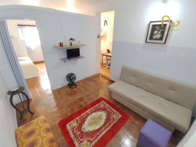 Apartamento em Campo da Aviação, Praia Grande/SP de 42m² 1 quartos à venda por R$ 209.900,00