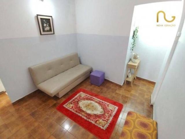 Apartamento em Campo da Aviação, Praia Grande/SP de 42m² 1 quartos à venda por R$ 210.000,00