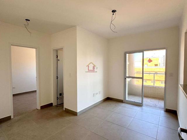 Apartamento em Campo da Aviação, Praia Grande/SP de 42m² 1 quartos à venda por R$ 349.900,00