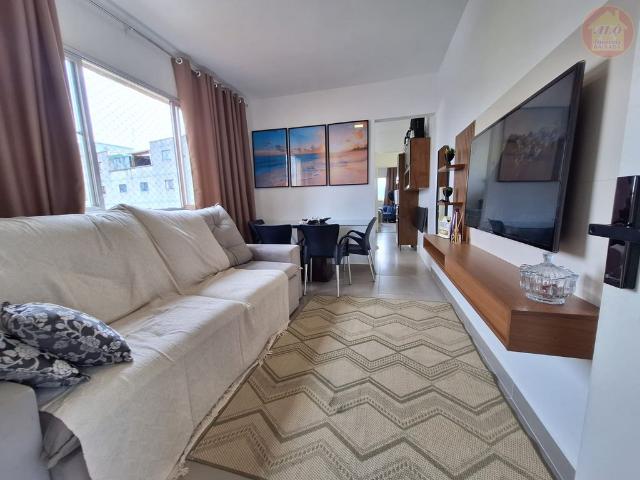 Apartamento em Campo da Aviação, Praia Grande/SP de 45m² 1 quartos para locação R$ 2.200,00/mes