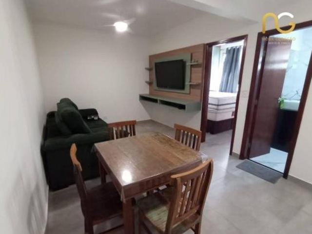 Apartamento em Campo da Aviação, Praia Grande/SP de 48m² 1 quartos à venda por R$ 305.000,00