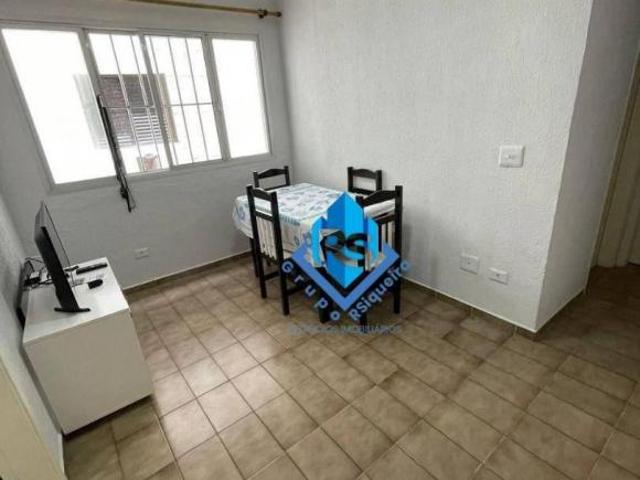 Apartamento em Campo da Aviação, Praia Grande/SP de 49m² 1 quartos à venda por R$ 280.000,00