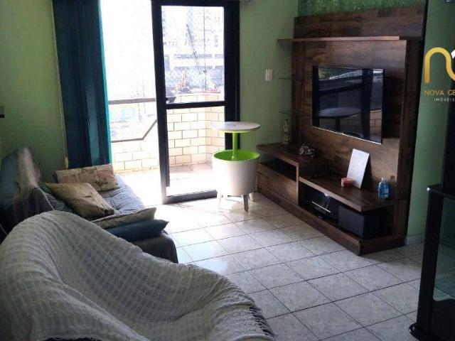 Apartamento em Campo da Aviação, Praia Grande/SP de 52m² 1 quartos à venda por R$ 289.000,00