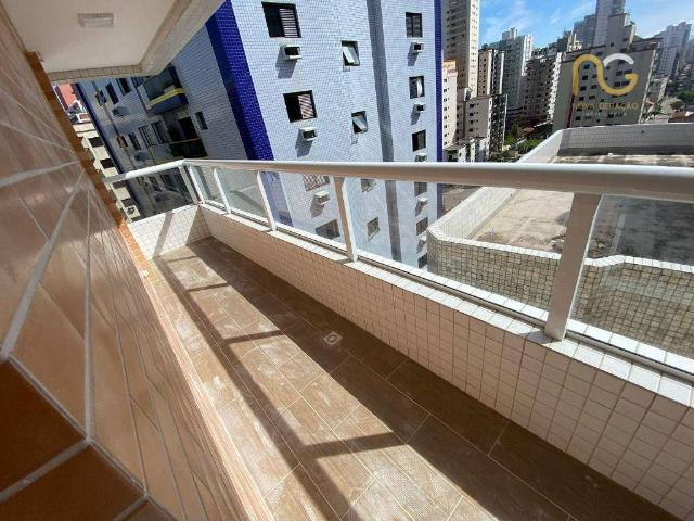 Apartamento em Campo da Aviação, Praia Grande/SP de 53m² 1 quartos à venda por R$ 441.600,00