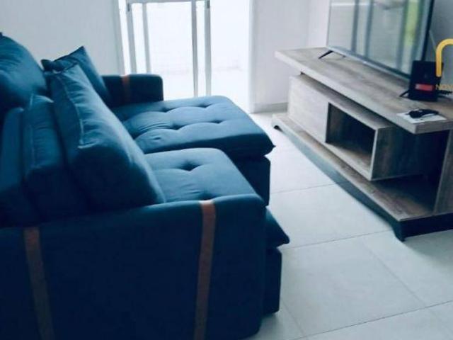 Apartamento em Campo da Aviação, Praia Grande/SP de 53m² 1 quartos à venda por R$ 400.000,00