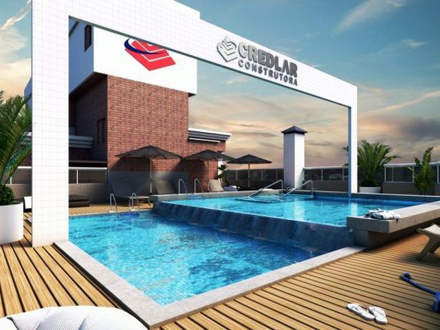 Apartamento em Campo da Aviação, Praia Grande/SP de 53m² 2 quartos à venda por R$ 423.600,00