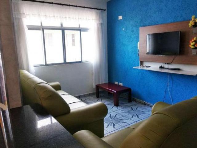 Apartamento em Campo da Aviação, Praia Grande/SP de 55m² 1 quartos à venda por R$ 250.000,00
