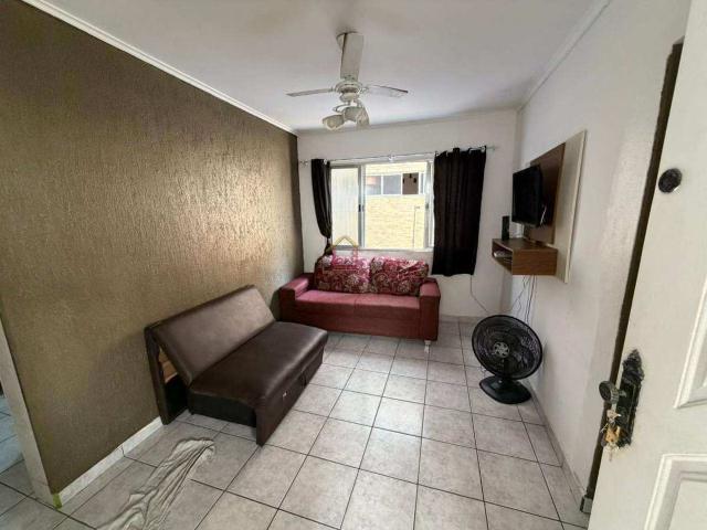 Apartamento em Campo da Aviação, Praia Grande/SP de 55m² 1 quartos à venda por R$ 264.900,00