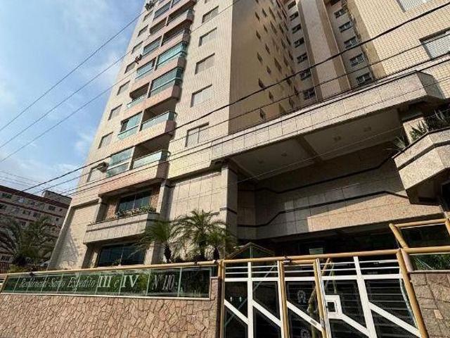 Apartamento em Campo da Aviação, Praia Grande/SP de 55m² 1 quartos à venda por R$ 340.000,00