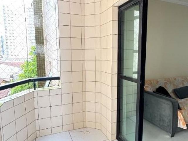 Apartamento em Campo da Aviação, Praia Grande/SP de 55m² 1 quartos à venda por R$ 349.000,00