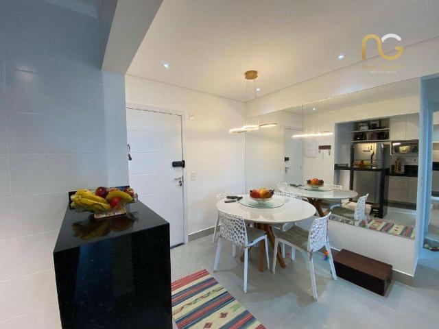 Apartamento em Campo da Aviação, Praia Grande/SP de 55m² 1 quartos à venda por R$ 459.900,00