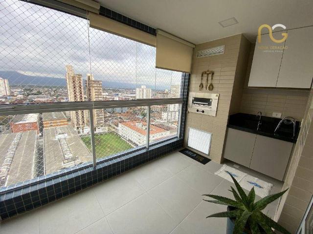 Apartamento em Campo da Aviação, Praia Grande/SP de 55m² 1 quartos à venda por R$ 459.000,00
