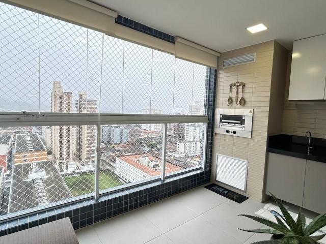 Apartamento em Campo da Aviação, Praia Grande/SP de 55m² 1 quartos à venda por R$ 499.000,00