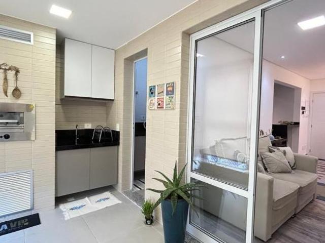 Apartamento em Campo da Aviação, Praia Grande/SP de 55m² 1 quartos à venda por R$ 500.000,00
