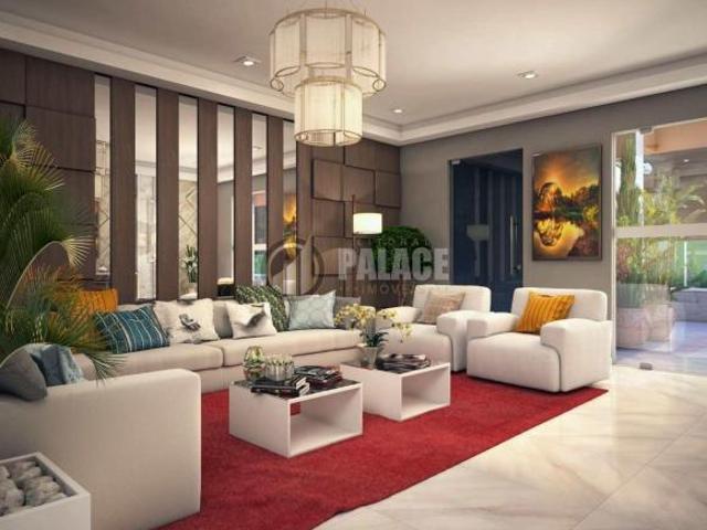 Apartamento em Campo da Aviação, Praia Grande/SP de 56m² 2 quartos à venda por R$ 390.000,00