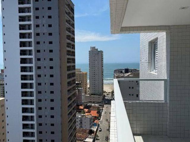 Apartamento em Campo da Aviação, Praia Grande/SP de 59m² 1 quartos à venda por R$ 449.000,00