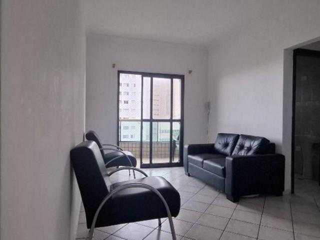 Apartamento em Campo da Aviação, Praia Grande/SP de 60m² 1 quartos à venda por R$ 416.000,00 ou para