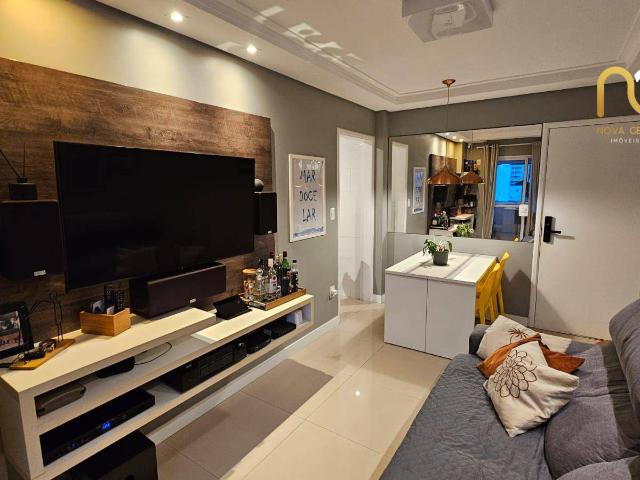 Apartamento em Campo da Aviação, Praia Grande/SP de 60m² 2 quartos à venda por R$ 424.900,00