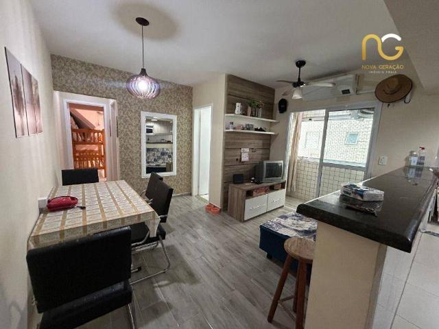 Apartamento em Campo da Aviação, Praia Grande/SP de 62m² 2 quartos à venda por R$ 414.000,00