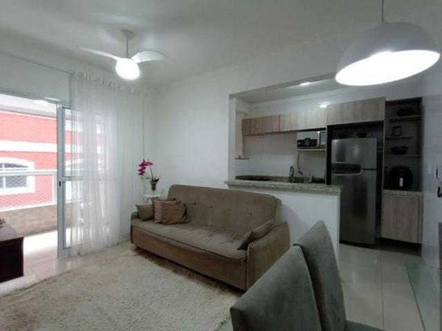 Apartamento em Campo da Aviação, Praia Grande/SP de 64m² 1 quartos à venda por R$ 440.000,00
