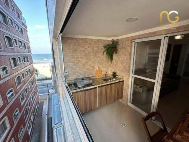 Apartamento em Campo da Aviação, Praia Grande/SP de 64m² 1 quartos à venda por R$ 500.000,00