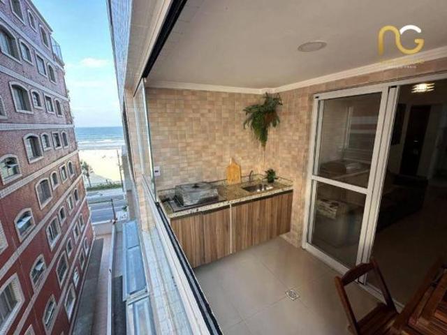 Apartamento em Campo da Aviação, Praia Grande/SP de 64m² 1 quartos à venda por R$ 500.000,00