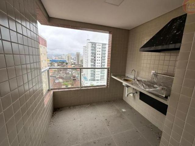 Apartamento em Campo da Aviação, Praia Grande/SP de 64m² 2 quartos à venda por R$ 430.000,00