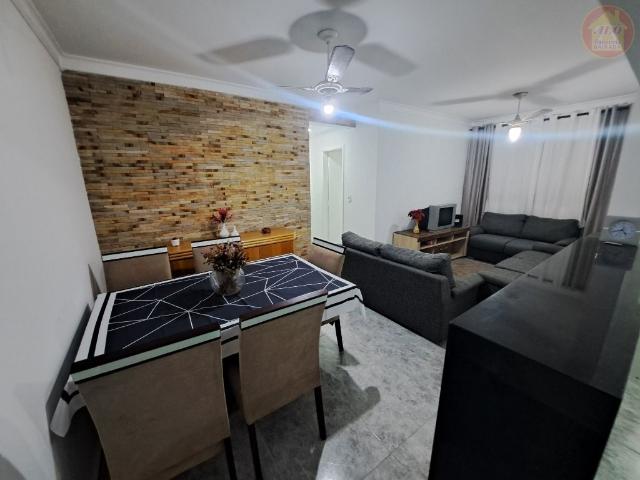Apartamento em Campo da Aviação, Praia Grande/SP de 68m² 2 quartos à venda por R$ 369.000,00