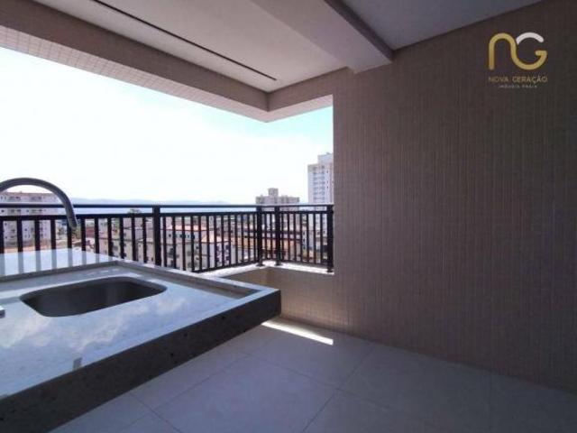Apartamento em Campo da Aviação, Praia Grande/SP de 73m² 2 quartos à venda por R$ 499.000,00