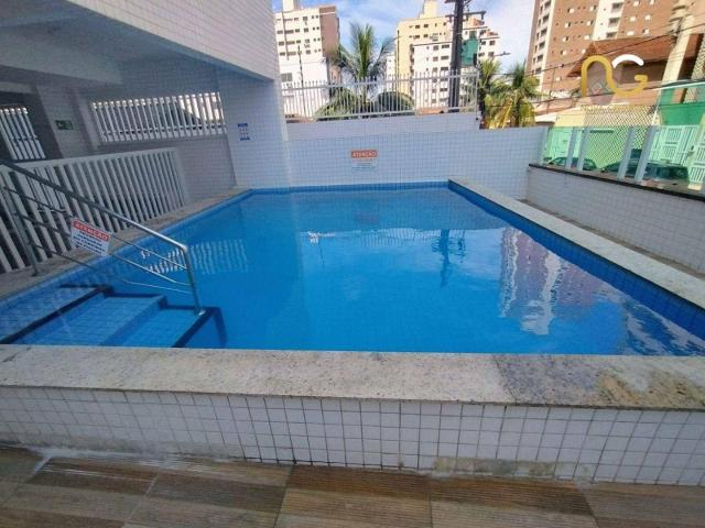 Apartamento em Campo da Aviação, Praia Grande/SP de 73m² 2 quartos à venda por R$ 499.000,00