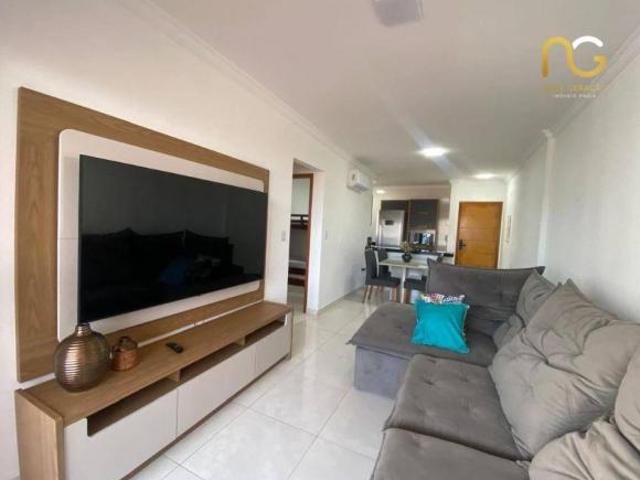 Apartamento em Campo da Aviação, Praia Grande/SP de 73m² 2 quartos à venda por R$ 585.000,00