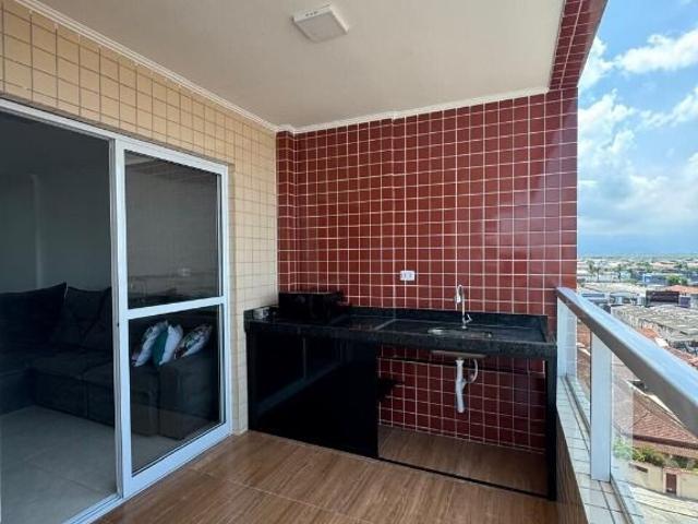 Apartamento em Campo da Aviação, Praia Grande/SP de 73m² 2 quartos à venda por R$ 594.900,00