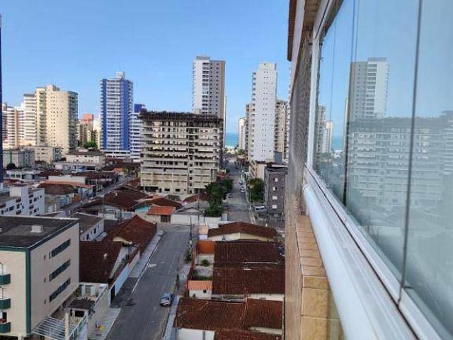 Apartamento em Campo da Aviação, Praia Grande/SP de 74m² 2 quartos à venda por R$ 589.900,00