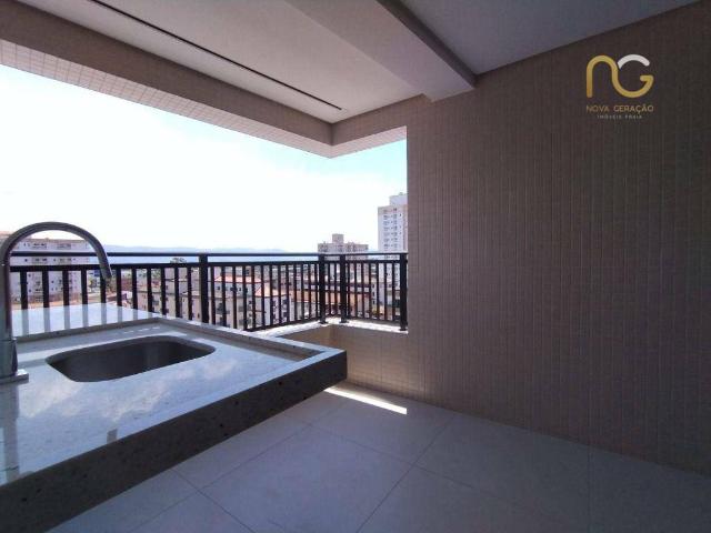 Apartamento em Campo da Aviação, Praia Grande/SP de 72m² 2 quartos à venda por R$ 537.100,00