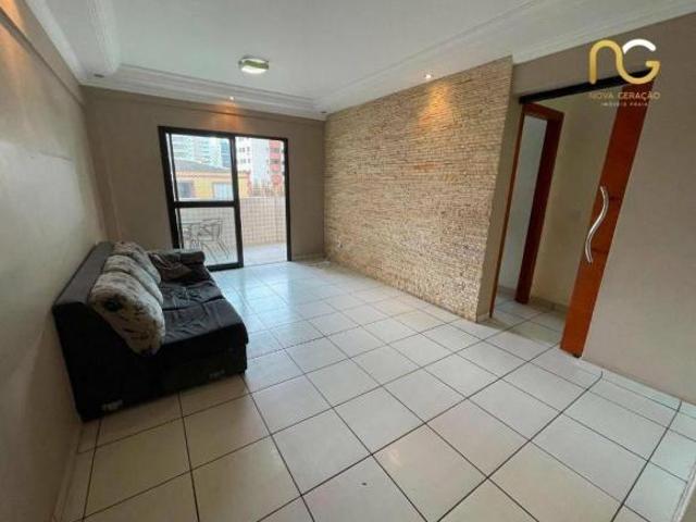 Apartamento em Campo da Aviação, Praia Grande/SP de 77m² 2 quartos à venda por R$ 495.000,00
