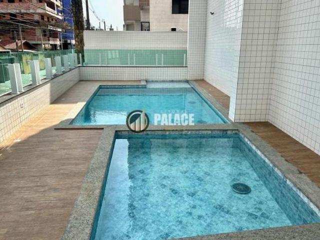 Apartamento em Campo da Aviação, Praia Grande/SP de 78m² 2 quartos à venda por R$ 454.000,00