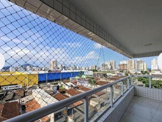 Apartamento em Campo da Aviação, Praia Grande/SP de 78m² 2 quartos à venda por R$ 465.000,00