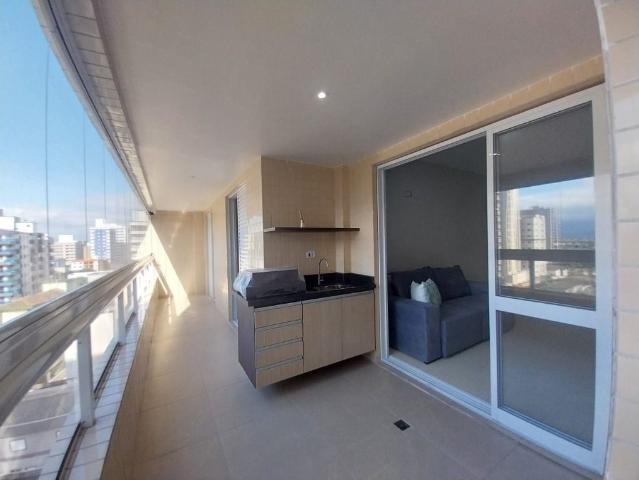 Apartamento em Campo da Aviação, Praia Grande/SP de 84m² 2 quartos à venda por R$ 594.000,00