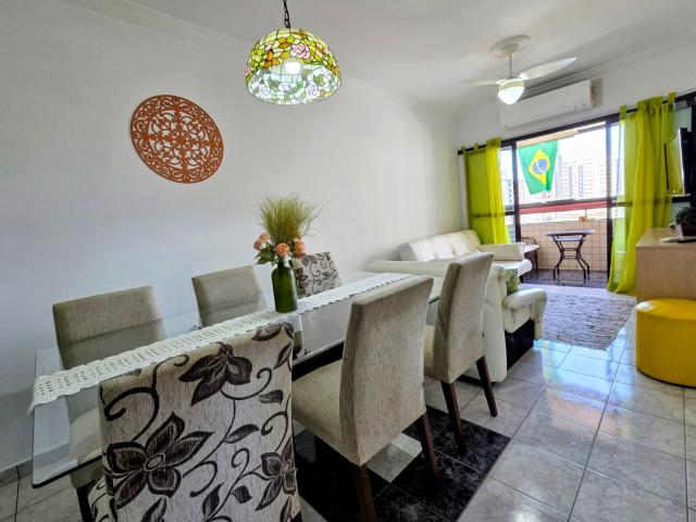 Apartamento em Campo da Aviação, Praia Grande/SP de 86m² 2 quartos à venda por R$ 434.000,00