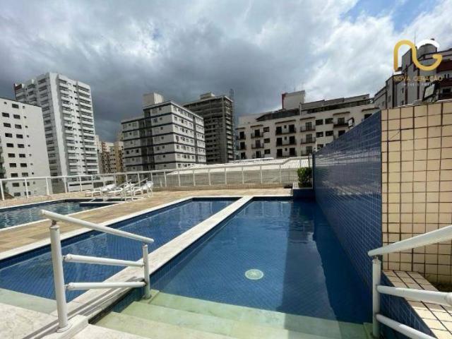Apartamento em Campo da Aviação, Praia Grande/SP de 86m² 2 quartos à venda por R$ 649.000,00