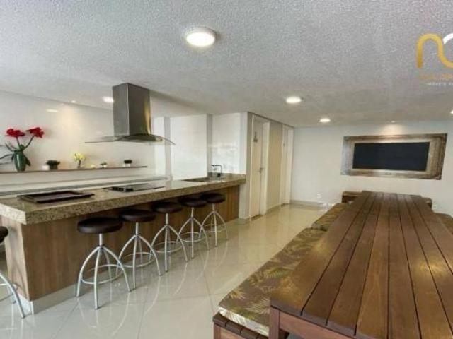 Apartamento em Campo da Aviação, Praia Grande/SP de 86m² 2 quartos à venda por R$ 680.000,00