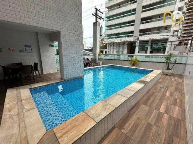 Apartamento em Campo da Aviação, Praia Grande/SP de 87m² 2 quartos à venda por R$ 530.000,00