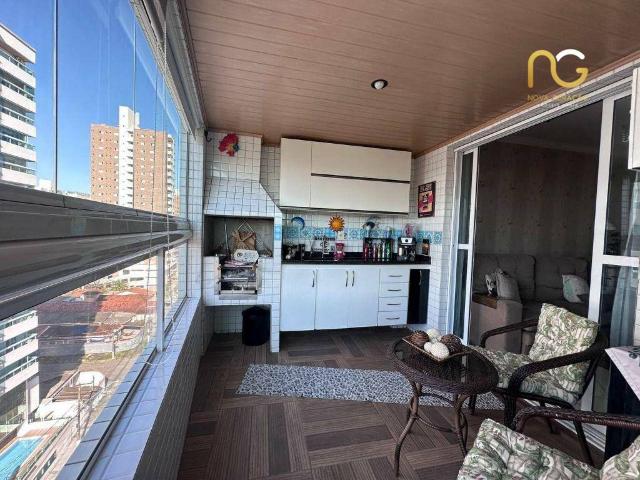 Apartamento em Campo da Aviação, Praia Grande/SP de 93m² 2 quartos à venda por R$ 559.000,00