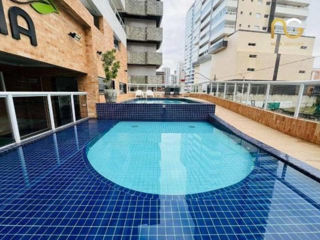 Apartamento em Campo da Aviação, Praia Grande/SP de 93m² 2 quartos à venda por R$ 707.800,00