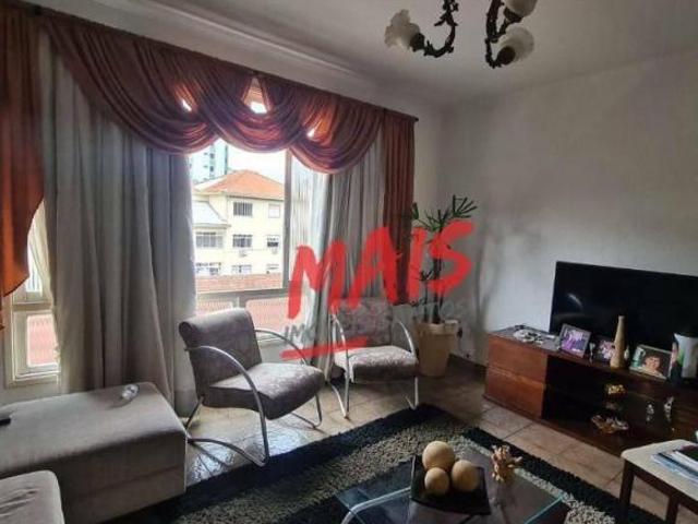 Apartamento em Campo Grande, Santos/SP de 116m² 3 quartos à venda por R$ 480.000,00